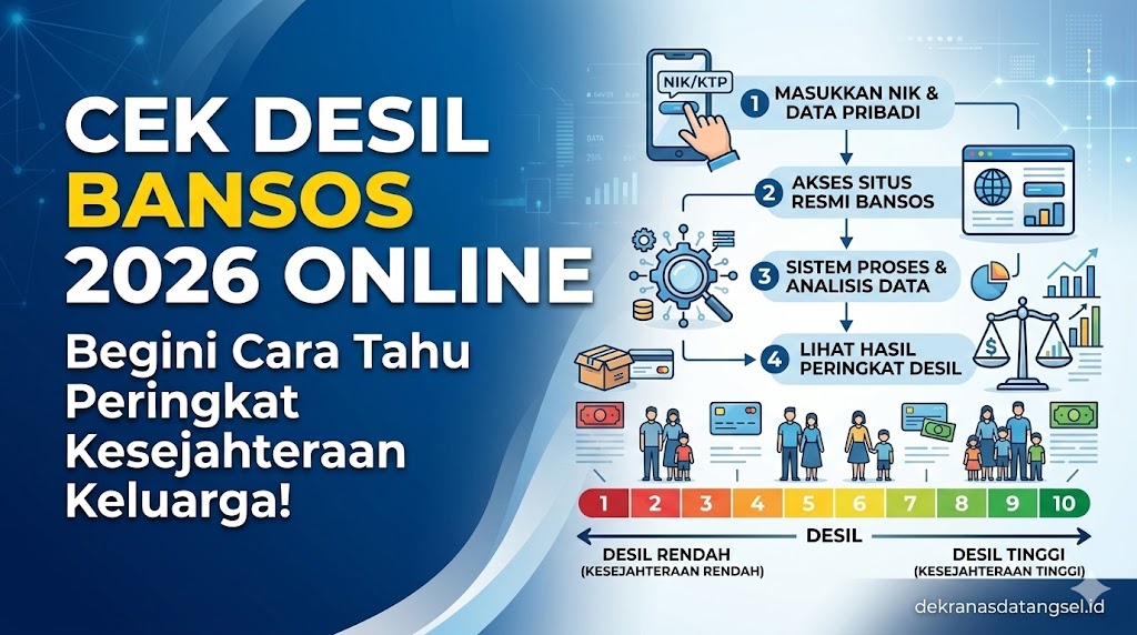 Cek Desil Bansos 2026 Online, Begini Cara Tahu Peringkat Kesejahteraan ...